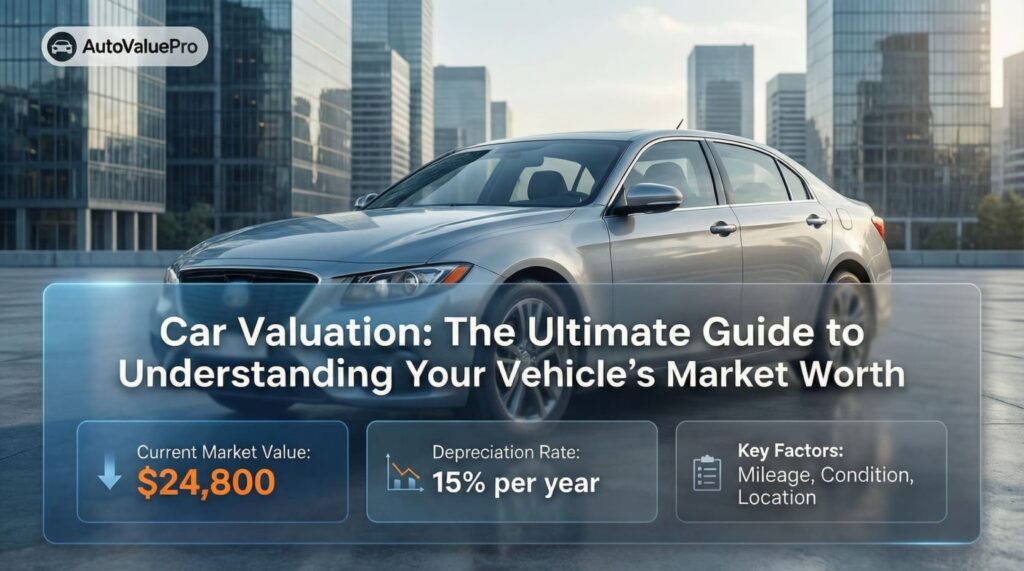 Car Valuation: The Guide to Understanding Your Vehicle’s Market Worth